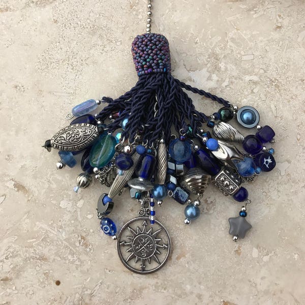 Beaded Fan Pull - Etsy