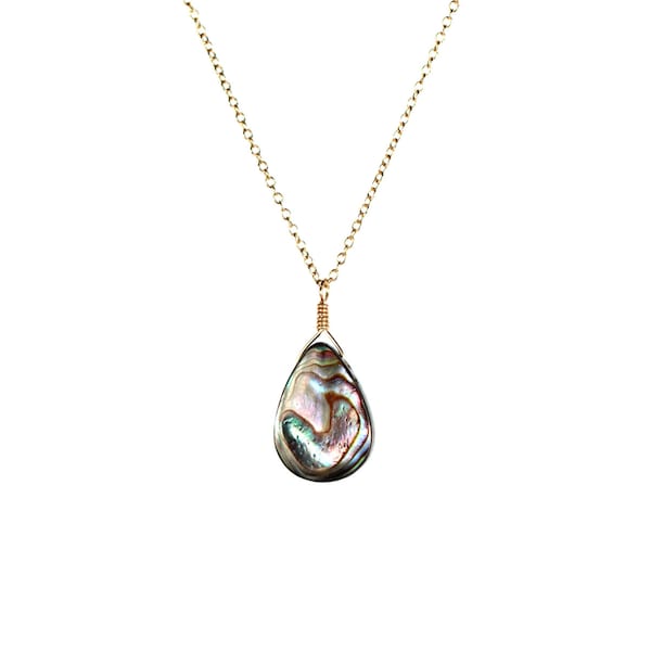 Abalone Necklace - Etsy