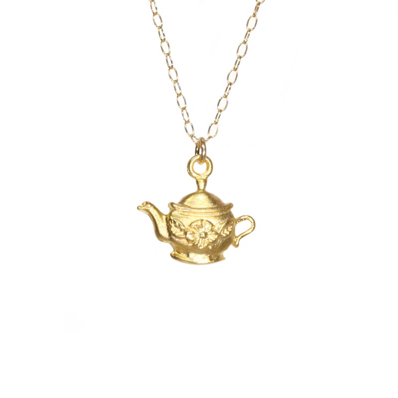 Teapot Necklace - Etsy