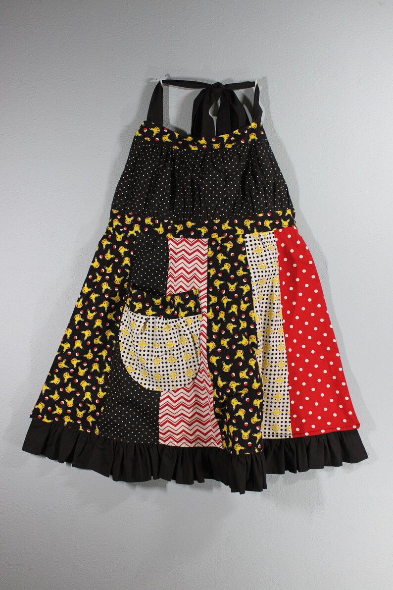 Vintage Style Fully Reversible Pokemon Apron - Etsy