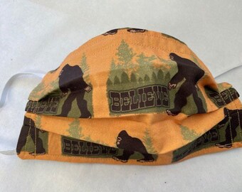 Sasquatch Face Mask - Etsy