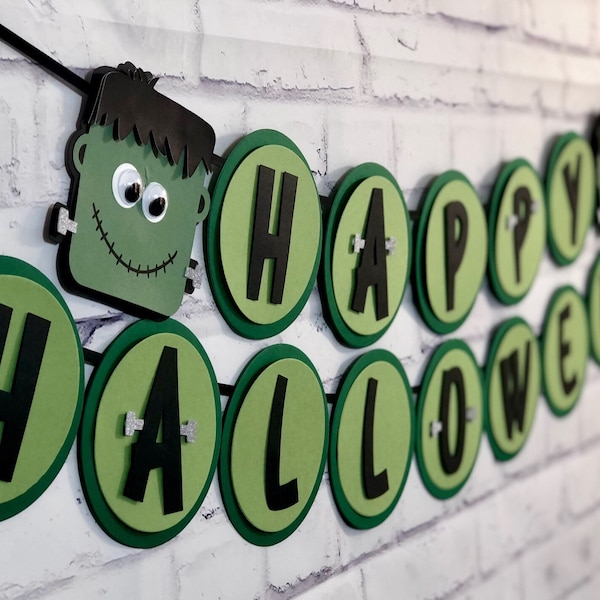 Frankenstein Banner - Etsy