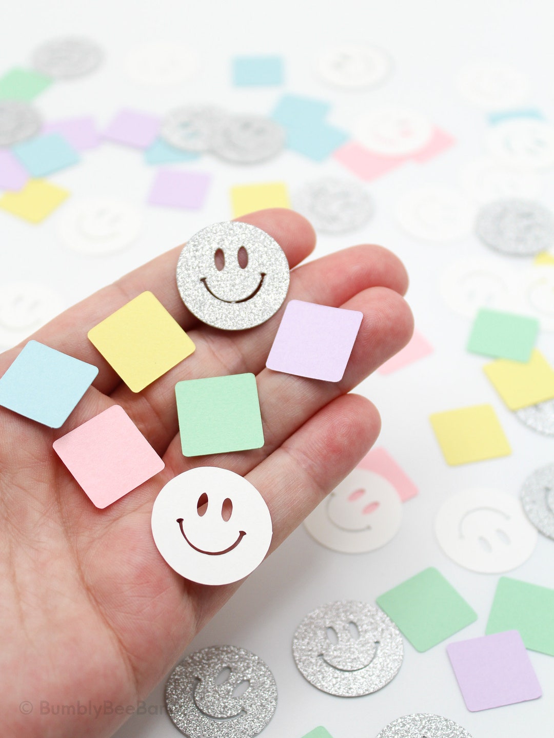 Preppy Smiley Confetti, Preppy Birthday, Preppy Aesthetic, Smiley Face ...