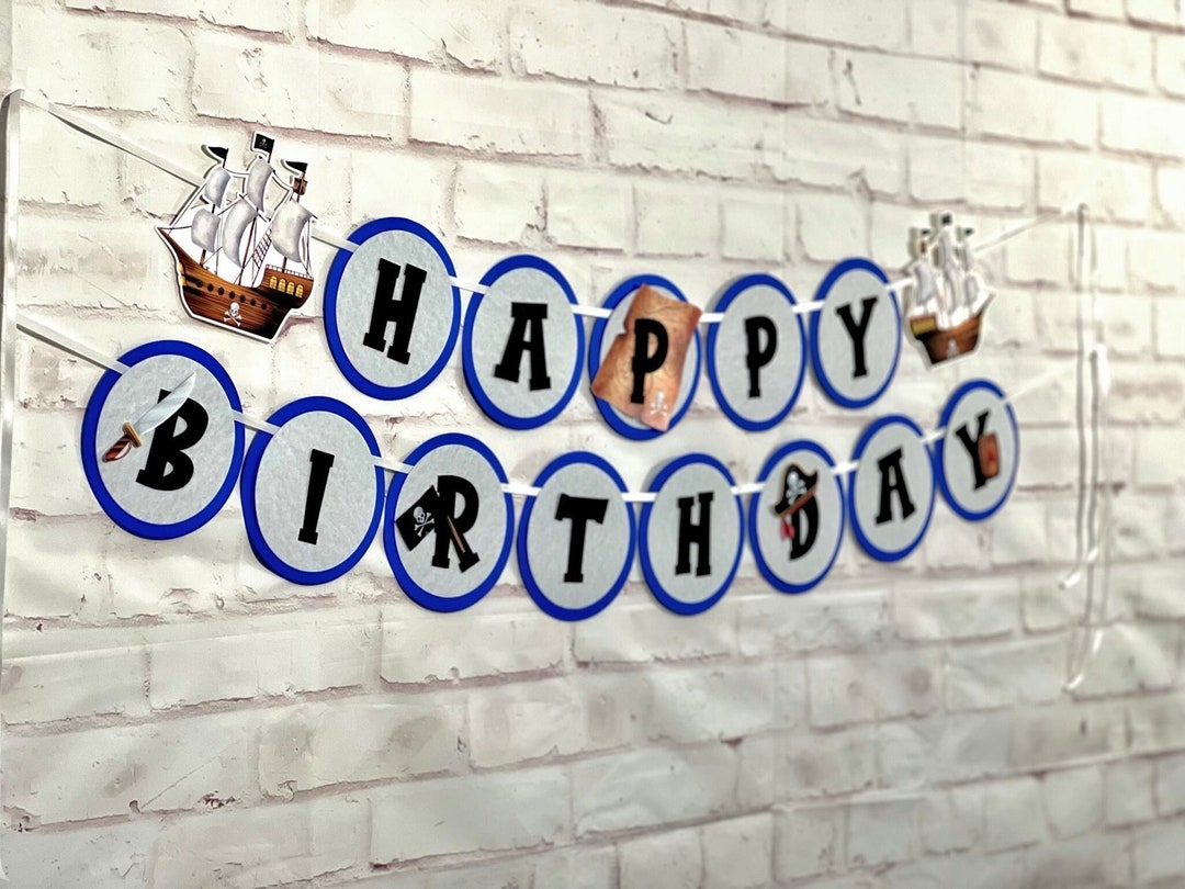 Pirate Party | Pirate Birthday Party | Pirate Birthday Banner | Pirate ...