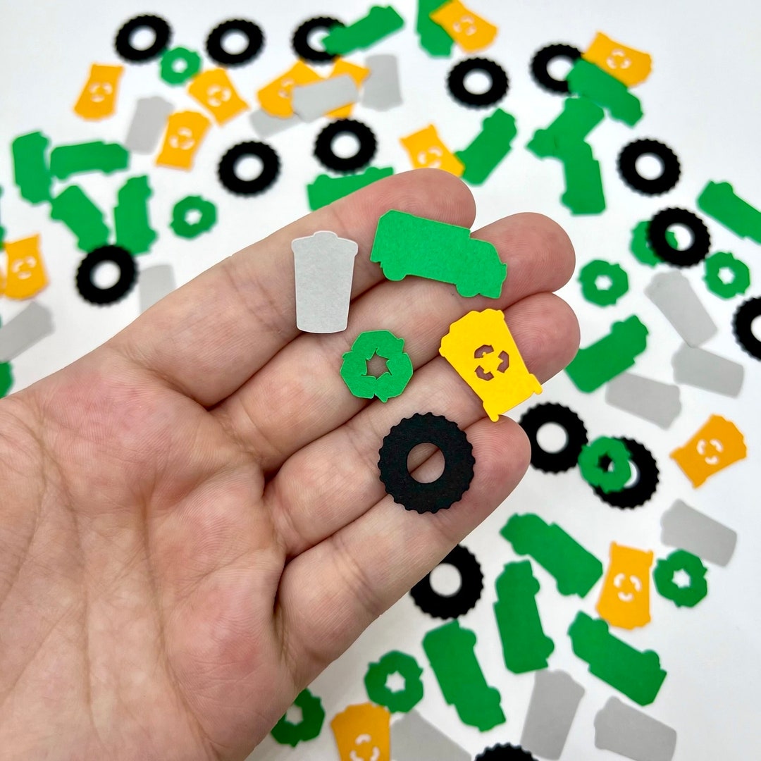 Garbage Truck Confetti, Garbage Truck Table Scatter, Garbage Truck ...