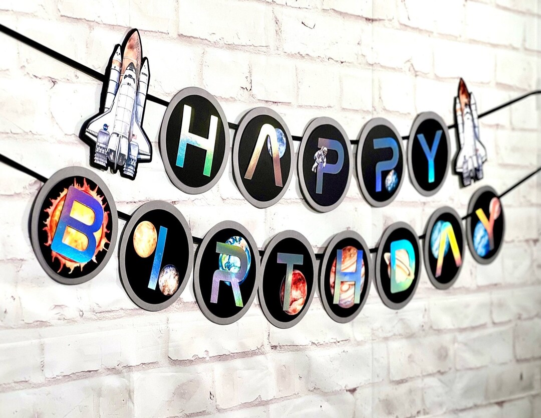 Space Birthday Party Bundle | Solar System Birthday Party | Astronaut ...