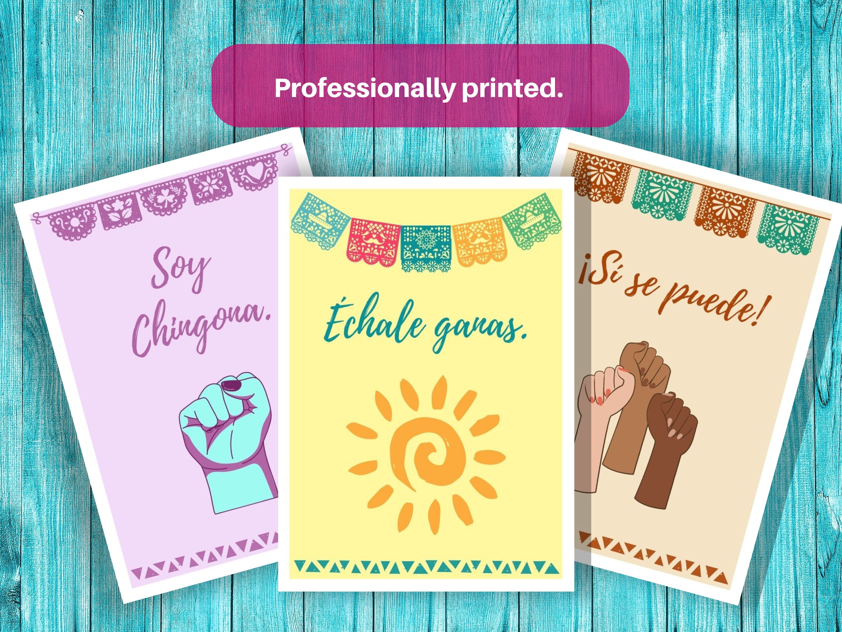 Latina Affirmation Card Deck (printed) - Etsy