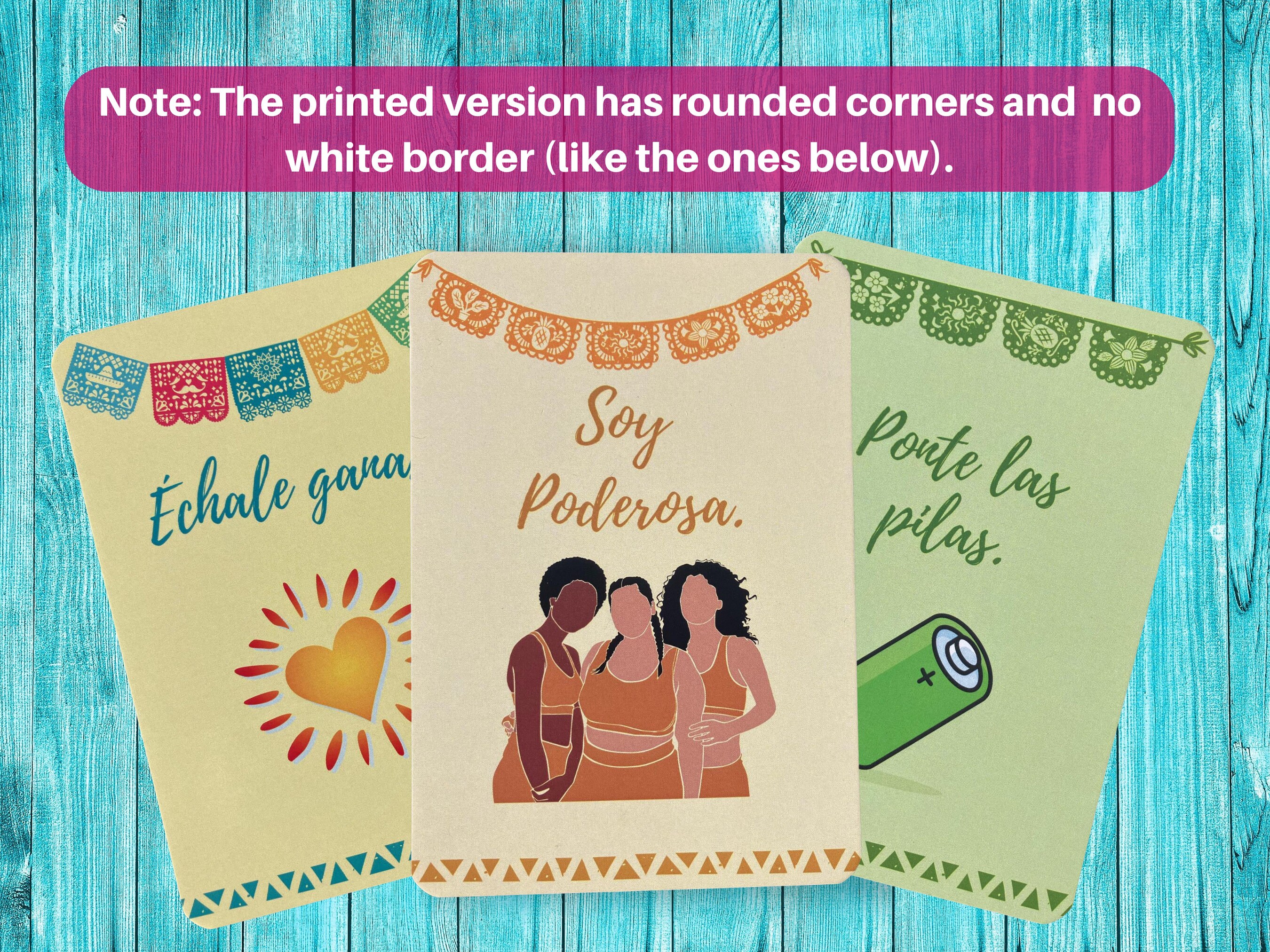 Latina Affirmation Card Deck (printed) - Etsy