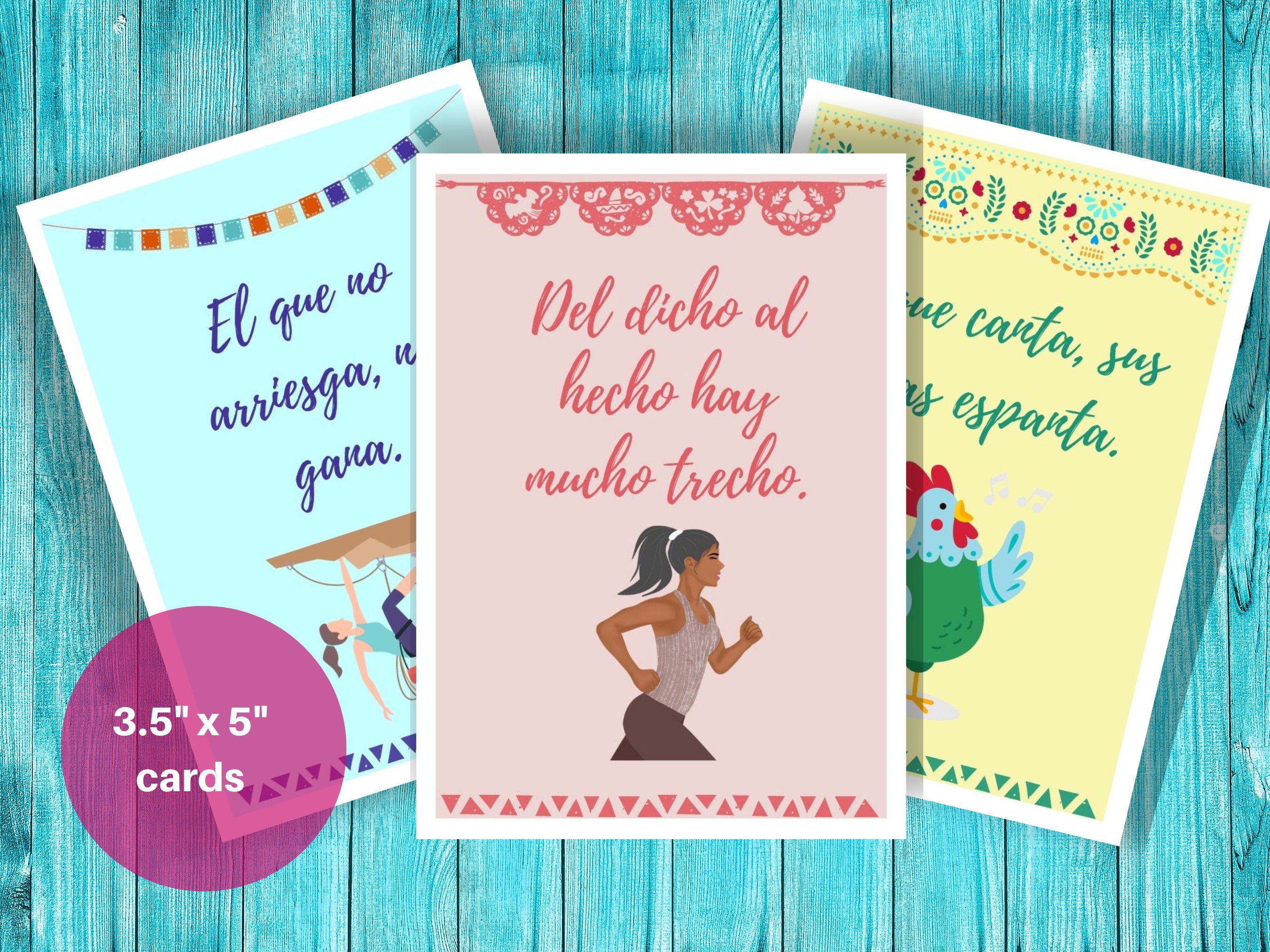 Latina Affirmation Card Deck (printed) - Etsy