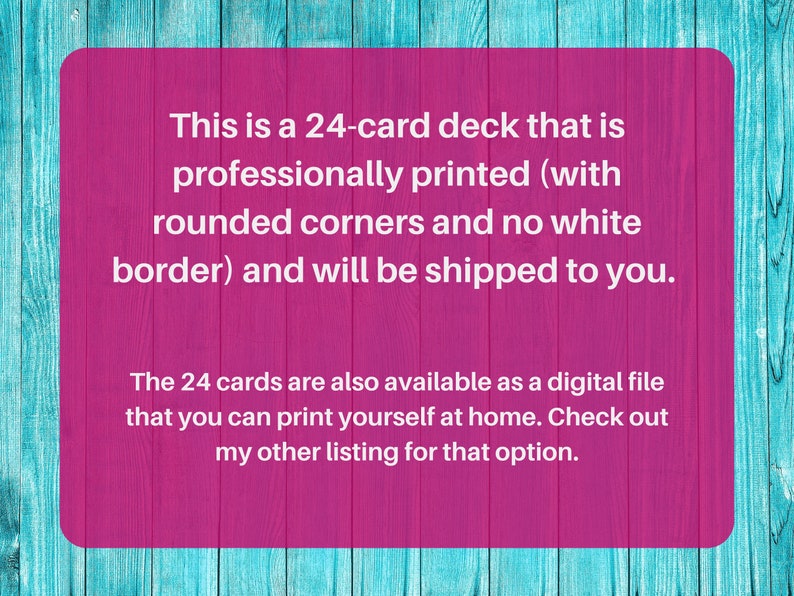 Latina Affirmation Card Deck (printed) - Etsy