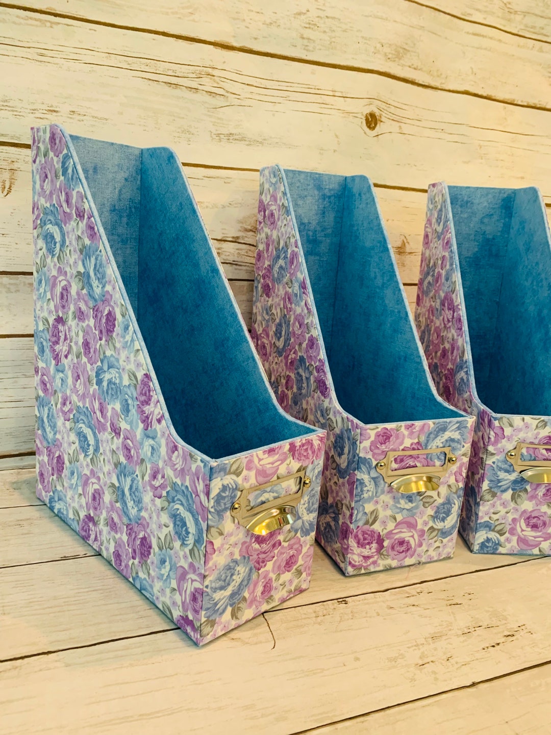 Magazine File Holder, Magazine Holder, File Holder, Desk Organizer ...