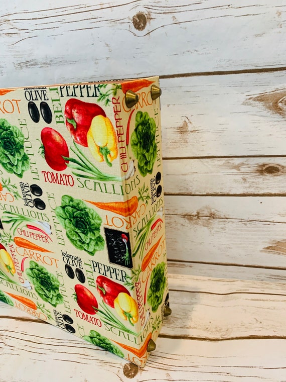 Expandable Accordion Recipe File Featured Sections Bills | Etsy