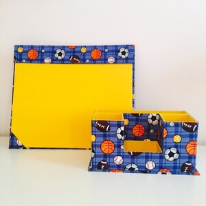 Kids Desk Organizer, Desk Caddy, Desk Pad, Desk Organizer, Desk Set ...