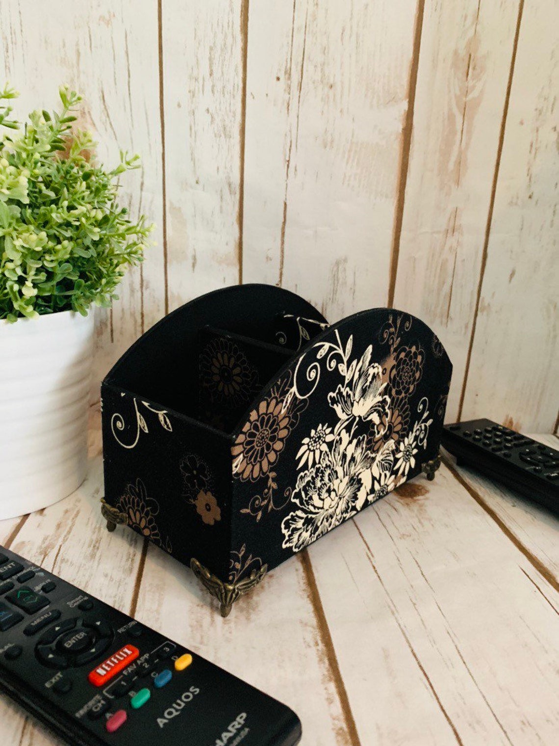 Remote Control Holder Remote Control Organizer Remote | Etsy