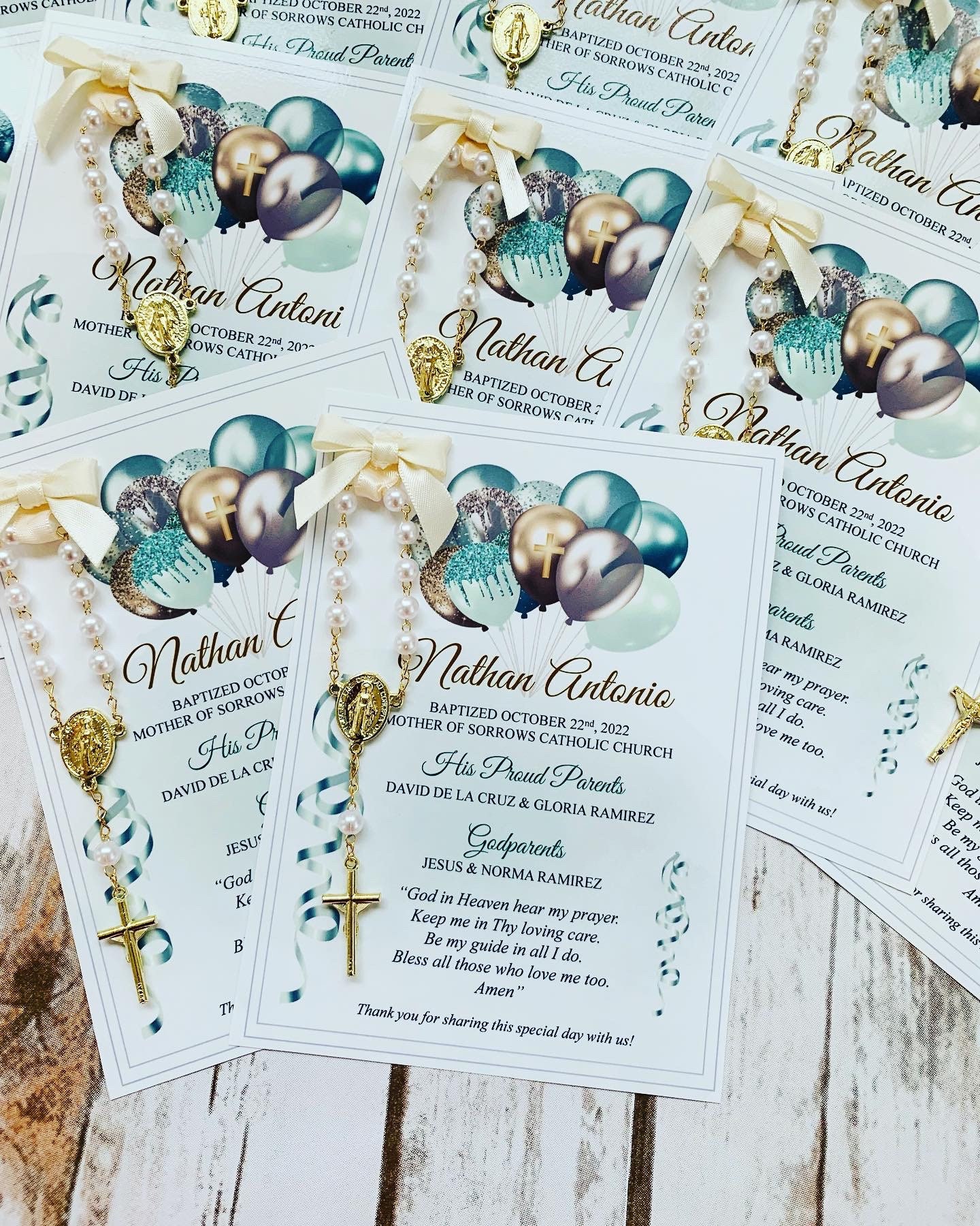 Catholic Baptism Favors
