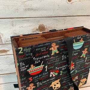 Expandable Accordion Recipe File, Featured Sections, Bills, Recipe ...