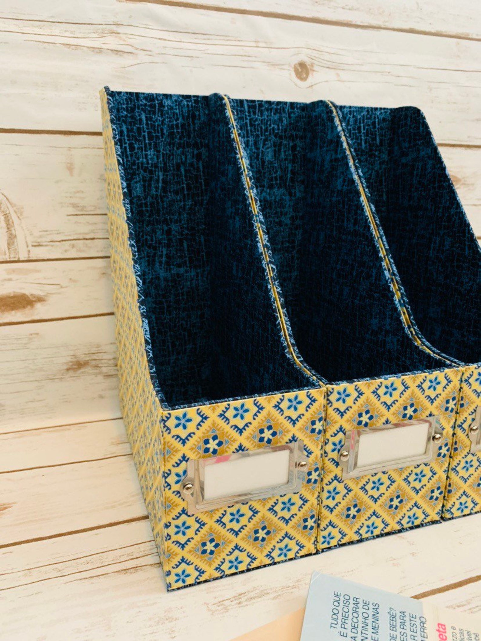 Magazine File Holder Magazine Holder File Holder Desk - Etsy