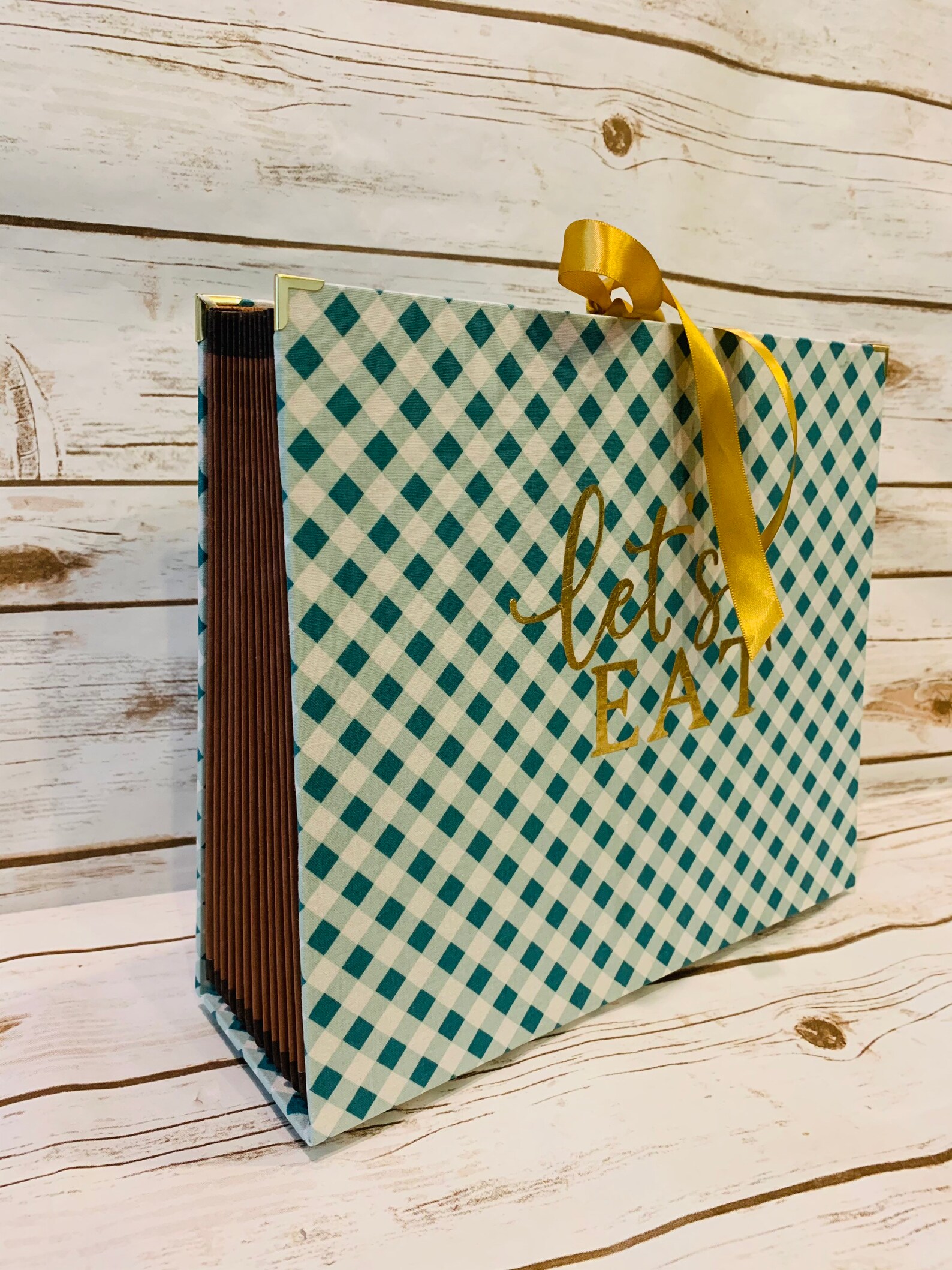 Recipes accordion folder Expandable accordion recipe file | Etsy