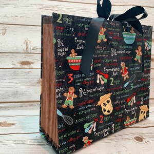 Expandable Accordion Recipe File, Featured Sections, Bills, Recipe ...