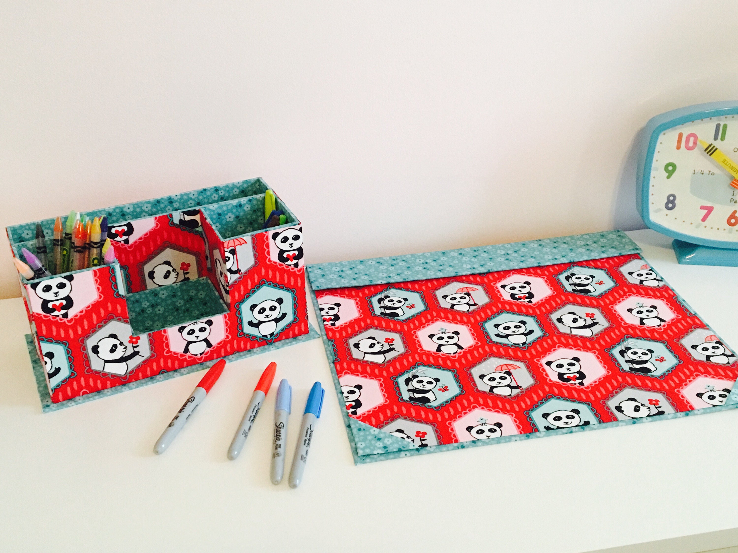 Kids Desk Organizer Desk Caddy Desk Pad Desk Organizer | Etsy