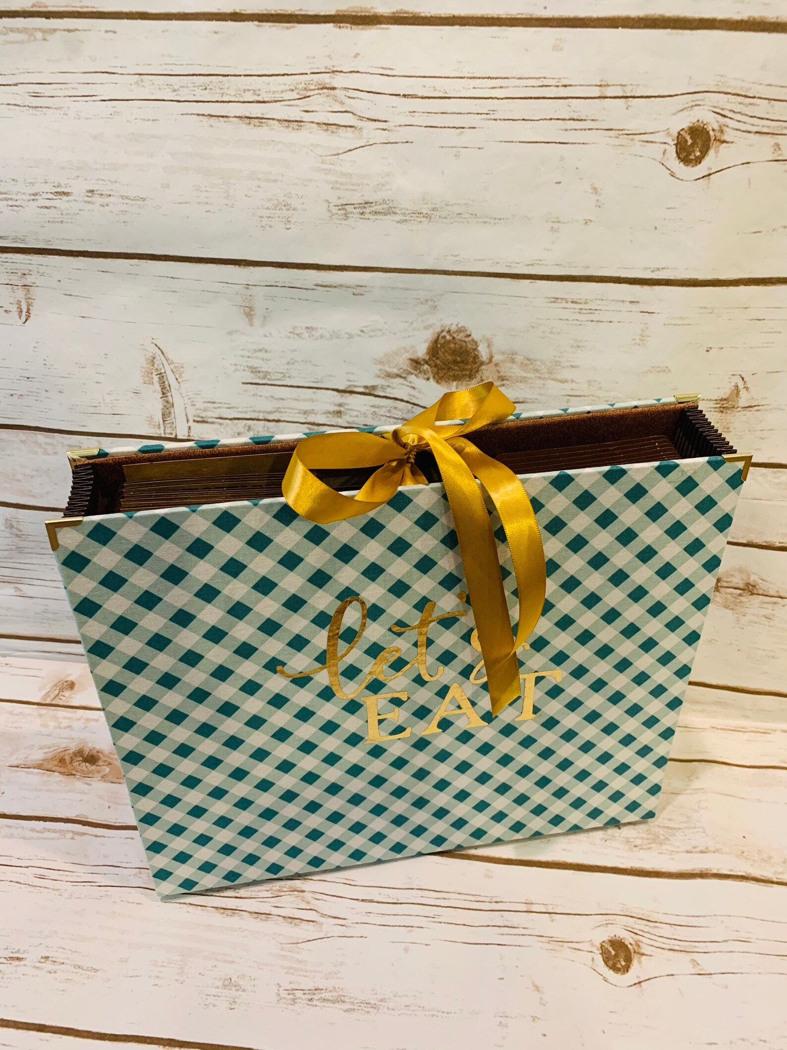 Recipes accordion folder Expandable accordion recipe file | Etsy