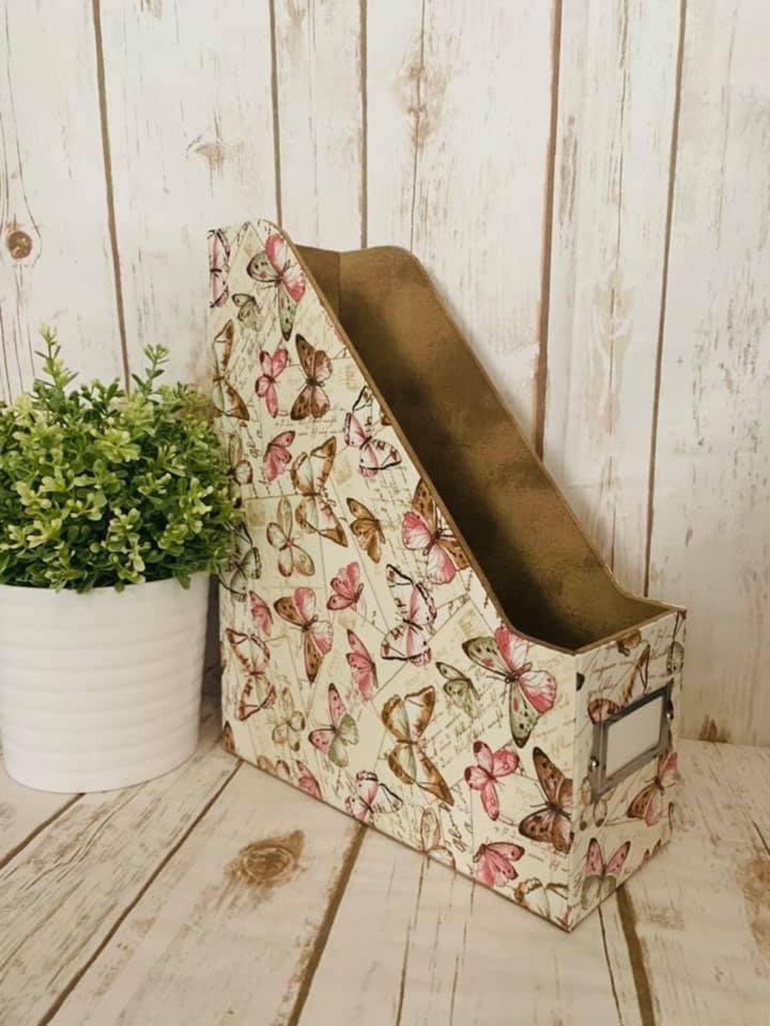 Magazine File Holder, Magazine Holder, File Holder, Desk Organizer ...