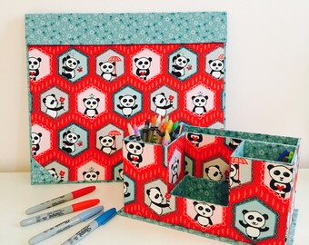 Panda Desk Organizer - Etsy