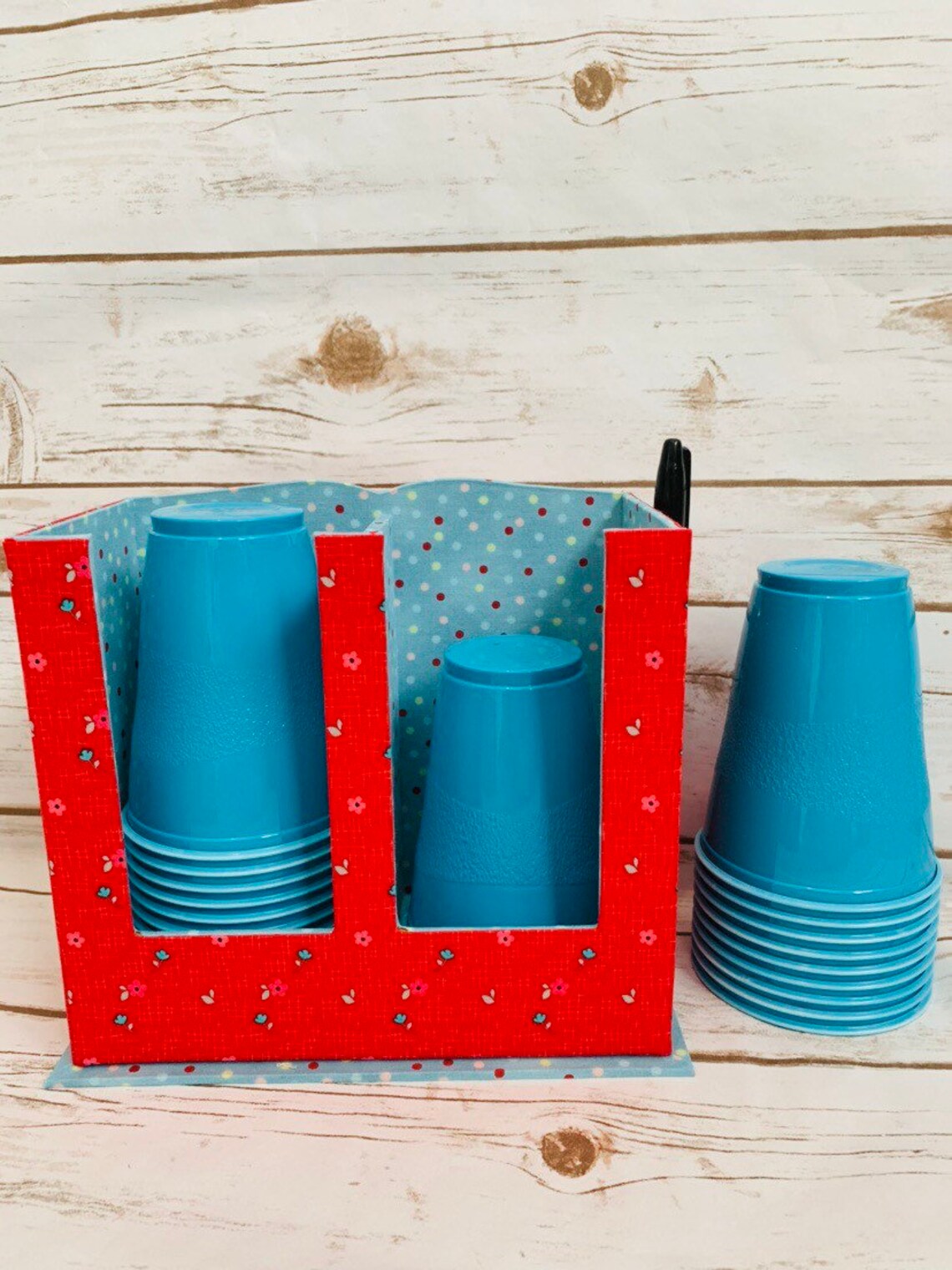 Cup Holder Solo cup holder Countertop Organizer coffee cup | Etsy