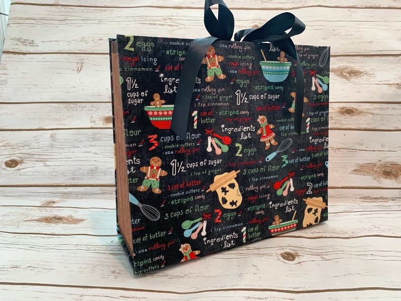 Expandable Accordion Recipe File Featured Sections Bills - Etsy