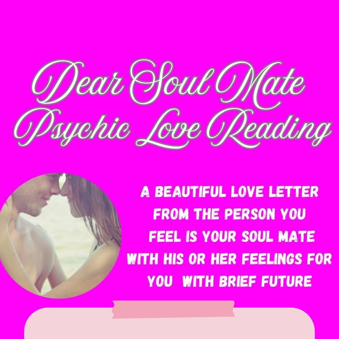 Dear Soul Mate Love Letter Psychic Love Reading, A Channelled Letter ...