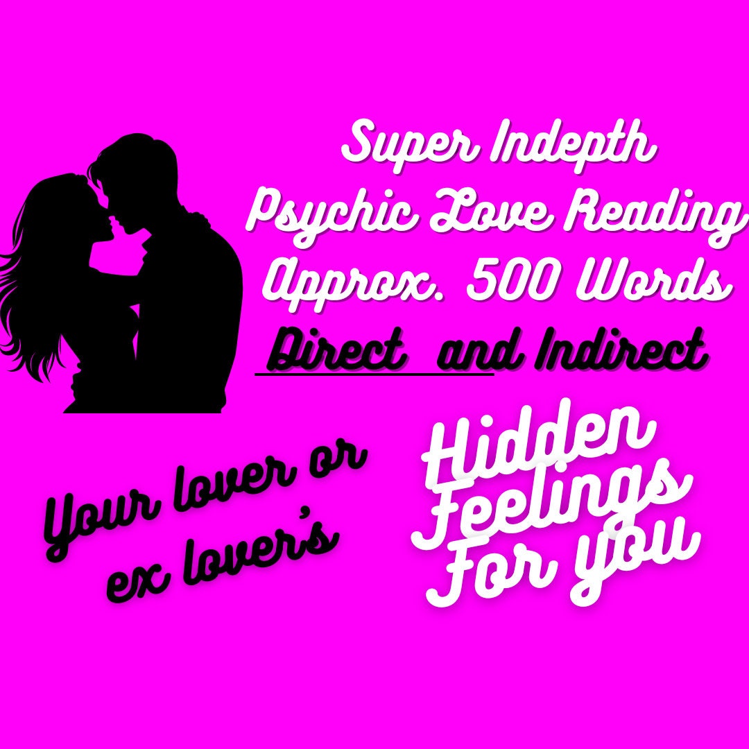 Psychic Love Reading Your Lover Ex Lover Soul Mates Etsy