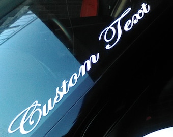 Windscreen Sticker | Etsy