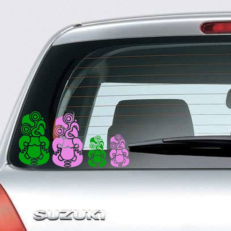 Family Decal Custom Car NZ TIKI Family Decal Vinyl NZ Kiwi - Etsy