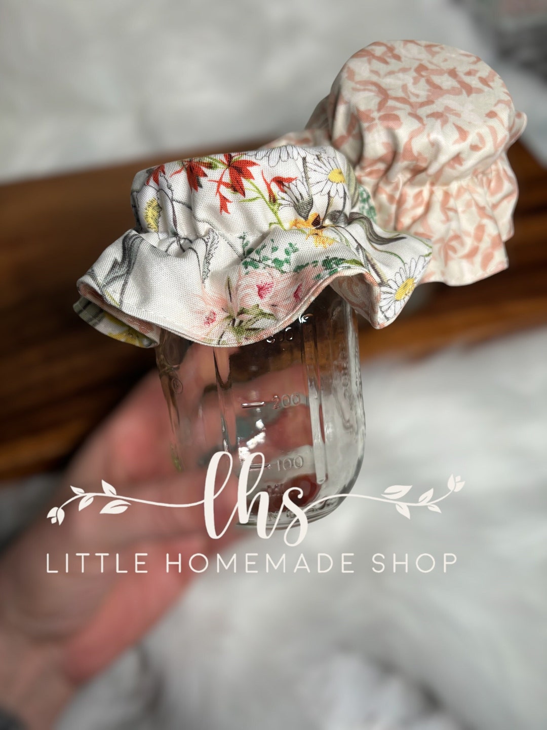 Mason Jar Topper - 1 Topper- Reversible - Sourdough Starter Cover - Etsy