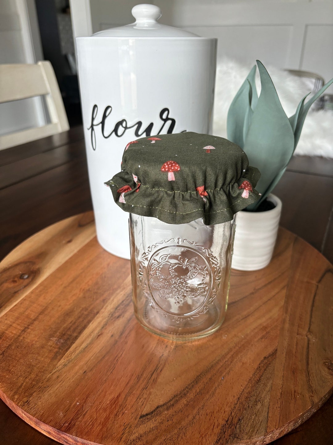 Mason Jar Decorative Topper - One Topper - Reversible - Etsy