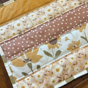 Boho Mini Quilt/ Lovey / Car Seat Quilt - Etsy