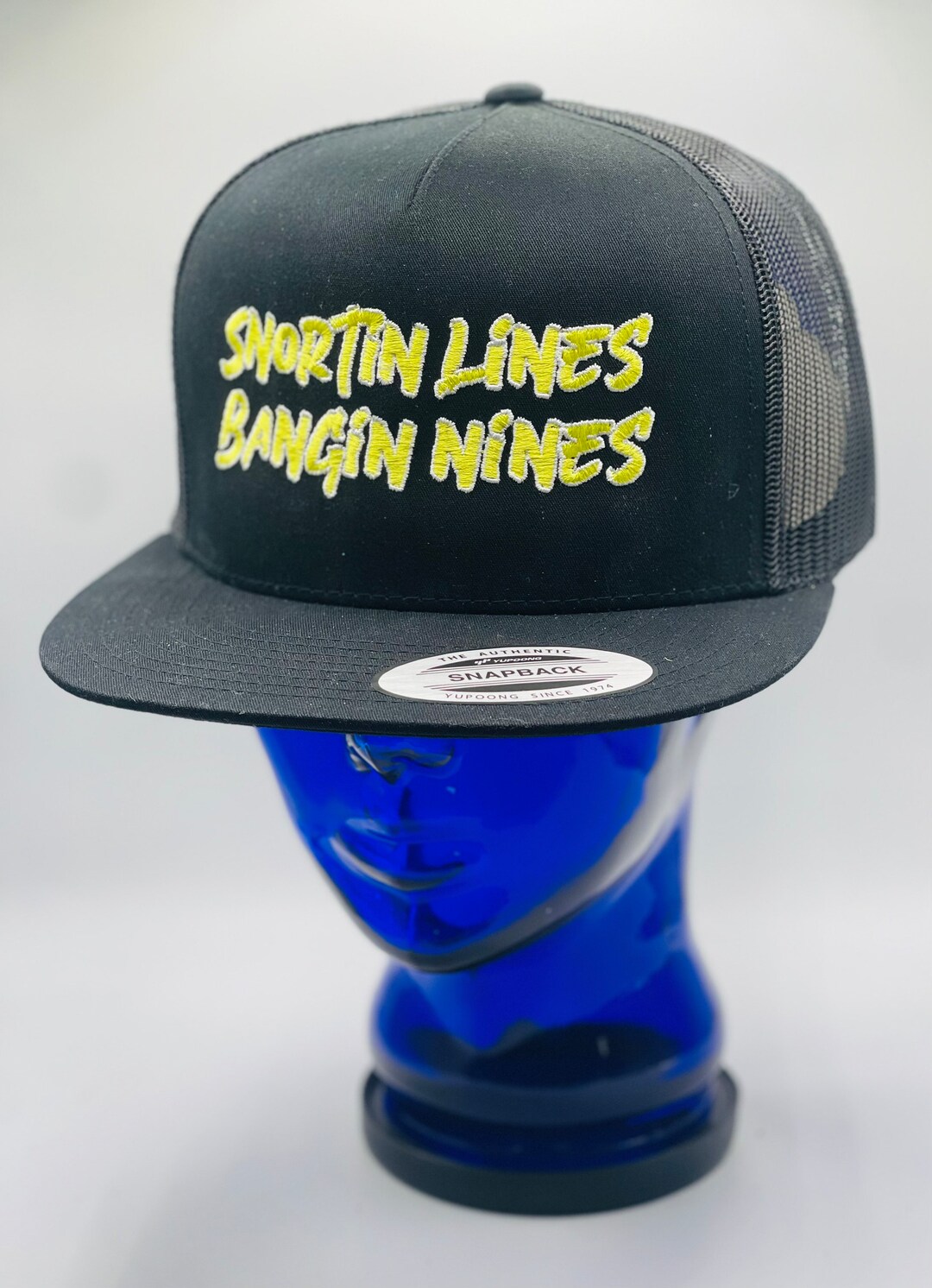 Snorting Lines Banging Dimes Gag Dad Gift Cap Hat Trucker Baseball LX ...