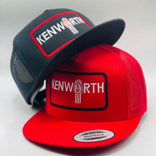 New Kenworth Trucker Hat Cap Rig Tractor Kenworth Kw Vintage Etsy