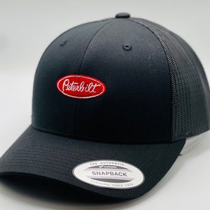 Peterbilt Diesel Trucker Hat Cap Flat Bill Embroidered for Mens Hat Baseball Cap Gorra - Etsy UK