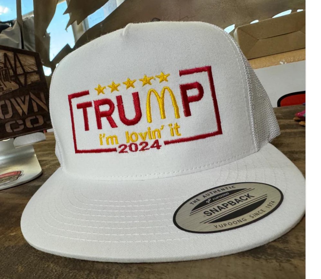 Donald Trump 2024 Hat MAGA Mac Donald’s I’m Lovin It - Limited Edition ...