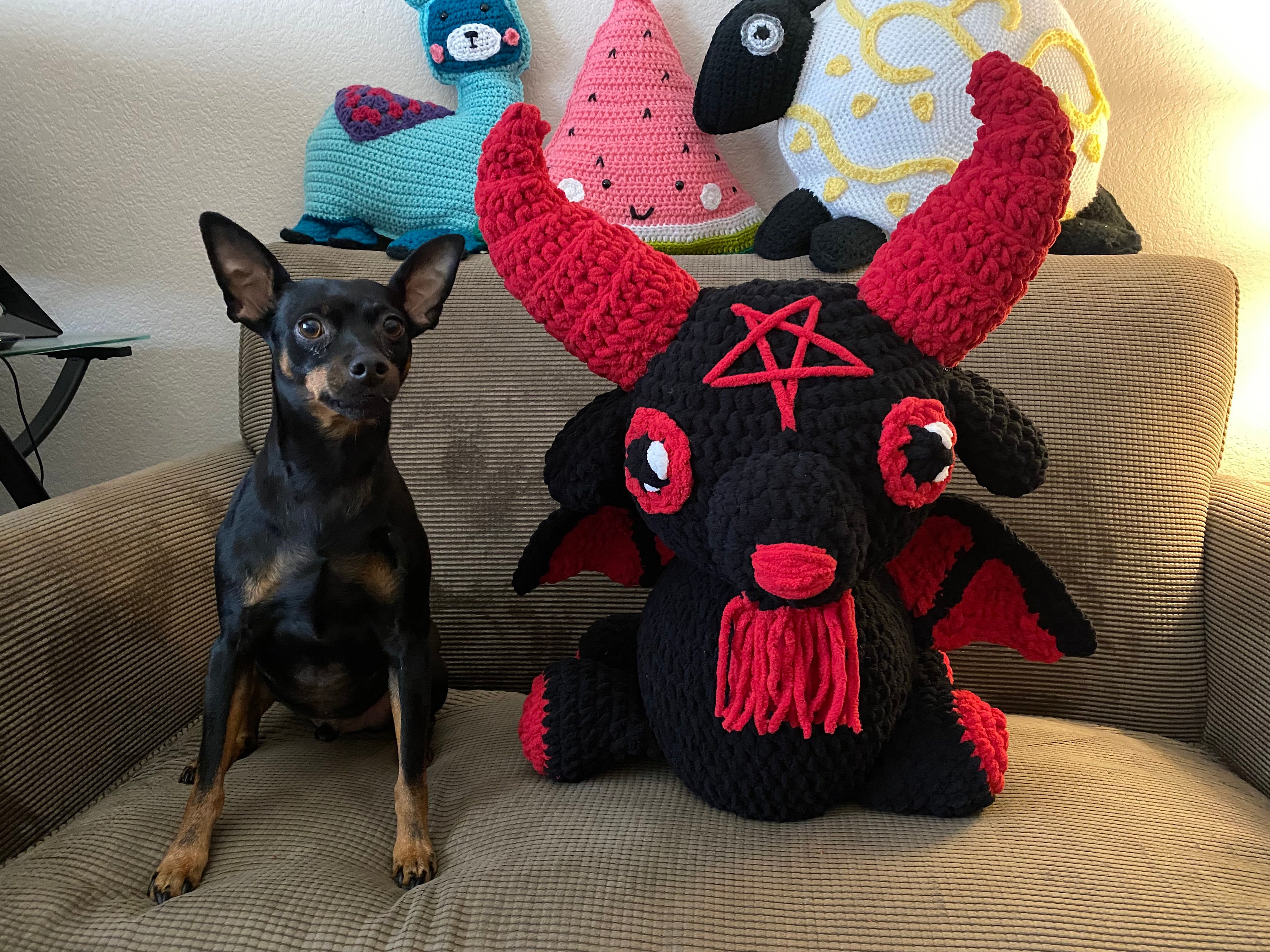 Crochet CROCHET PATTERN tall Instant PDF Download Gift Toy 22 in Chonky ...