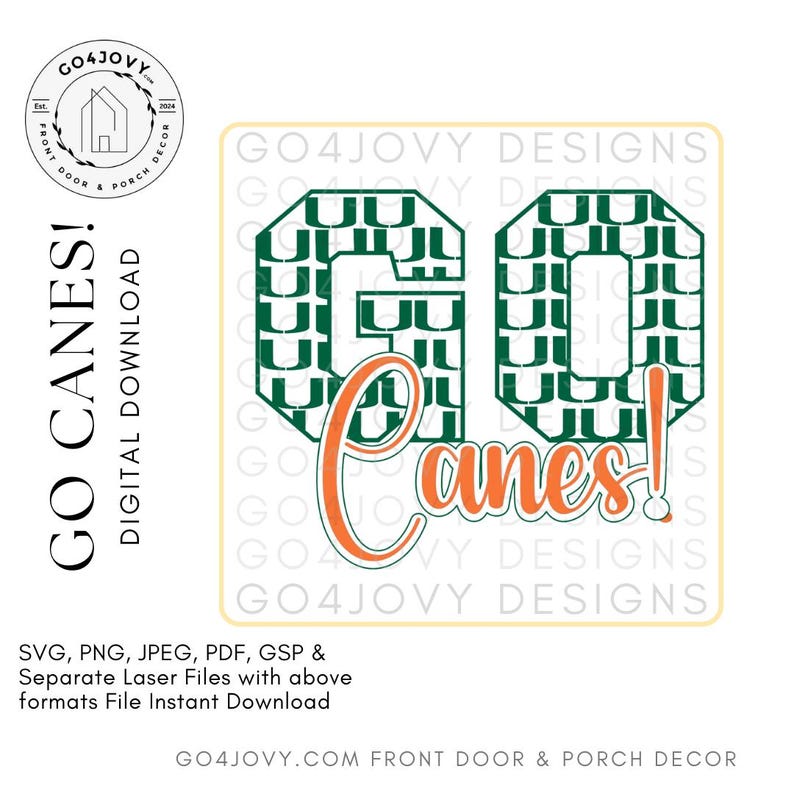 Orange and Green Spirit SVG: College Game Day Design (digital Download ...