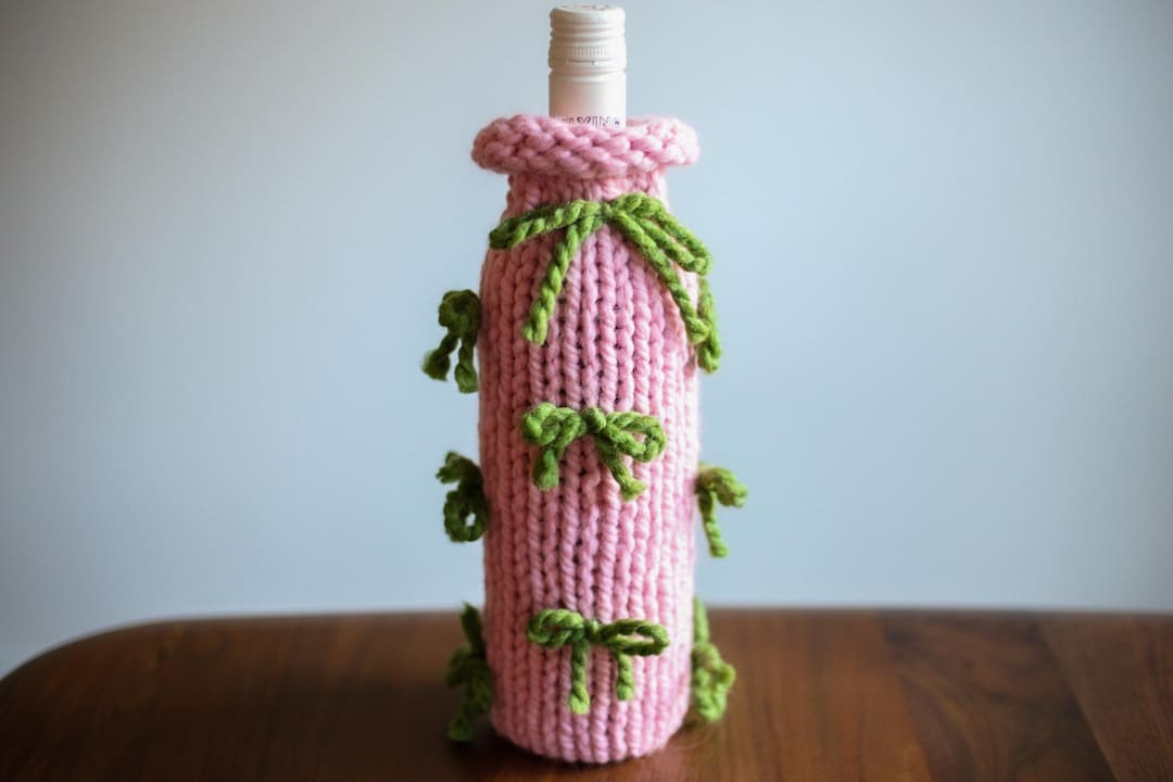 Wicked Bows Wine Bottle Cozy - Etsy