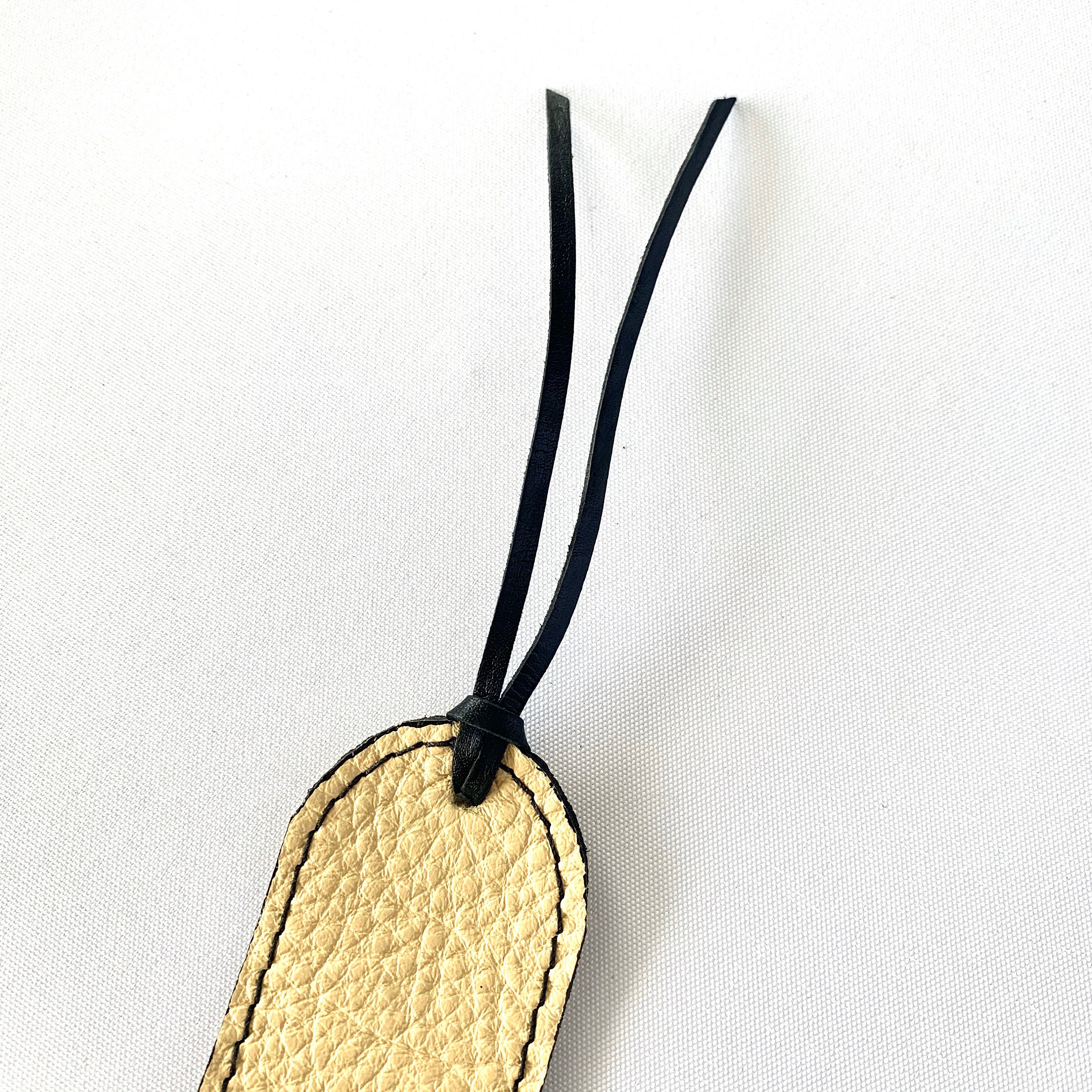 Lain Leather Bookmark: Lemon - Etsy