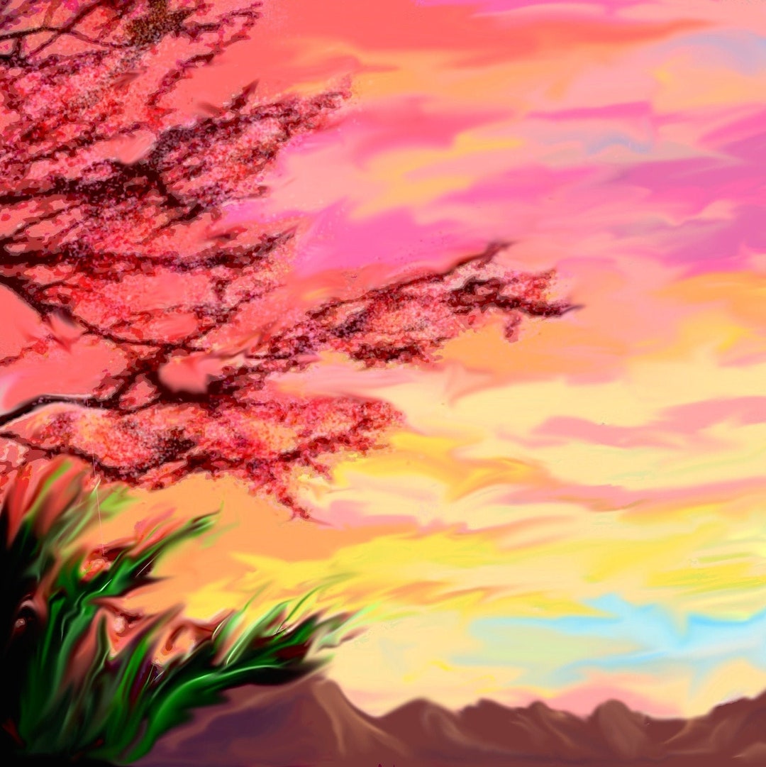 4 Blank, Boxed, Foldover Note Cards From My Original Drawing ...