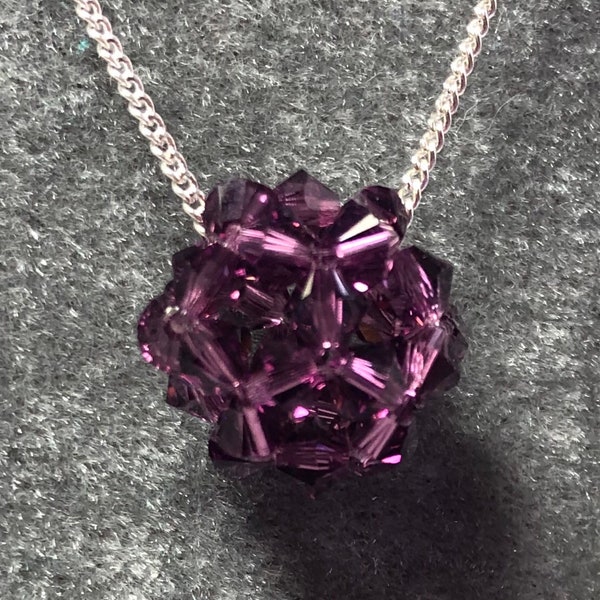 Crystal Ball Pendant - Etsy