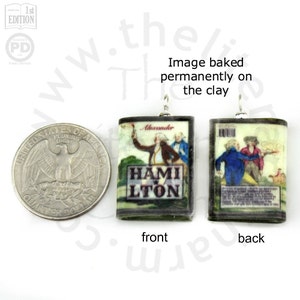 Alexander Hamilton Mini Book Cufflinks | Personalized Broadway Musical ...