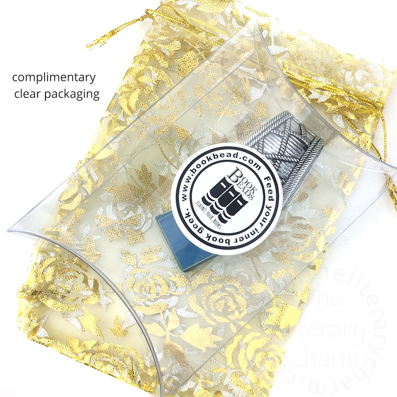 The Raven Edgar Allan Poe Clay Mini Book Scarf Clip | Shawl Pin Jewelry ...