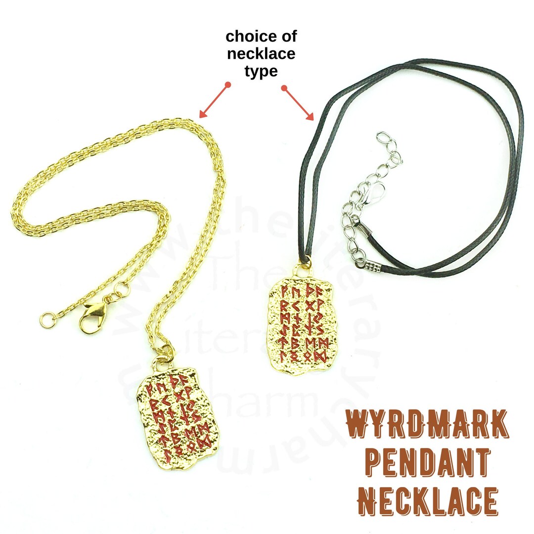 Troon van glas WYRDMARK hanger ketting, TOG S.J. Maas Jewelry, Terrasen ...