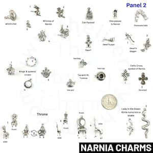 NARNIA Theme Charms, CS Lewis Gifts, Narnia Pin, Chronicles of Narnia ...